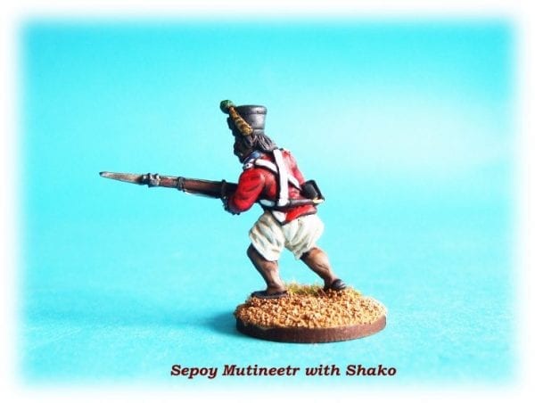 IM72 – Sepoy Mutineer Advancing with shako | AW Miniatures